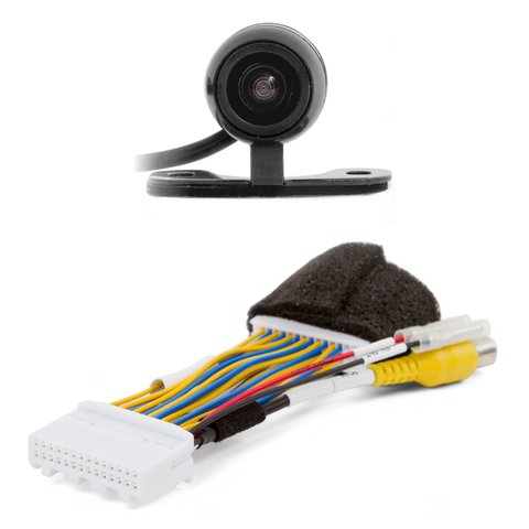 Toyota Yaris Reverse Camera Kit With 28 pin Cable Wire Harness - Car ...