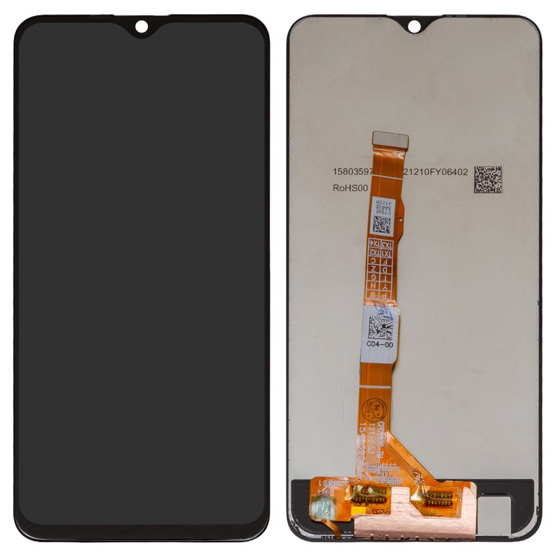 LCD compatible with Vivo U20, U3, Y19, Y5s, Z5i, (black, without frame ...