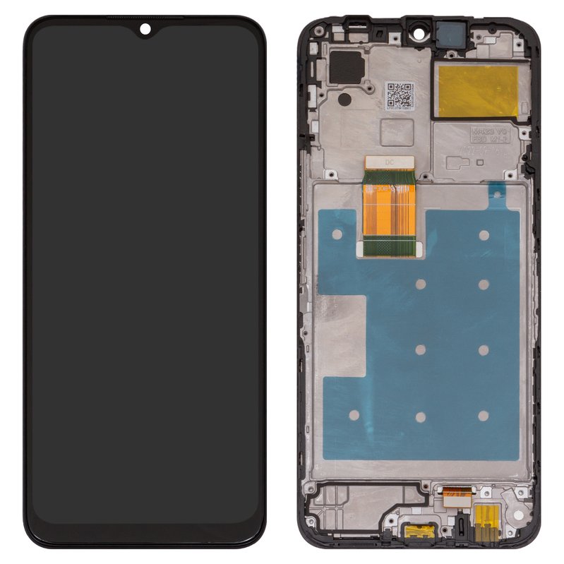 Дисплей для Huawei Honor 70 Lite, чорний, з рамкою, Original (PRC), RBN ...